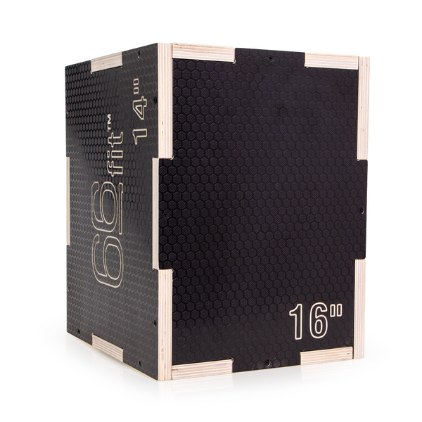 66fit Wooden Jump Box - Phoenix Physio Supplies