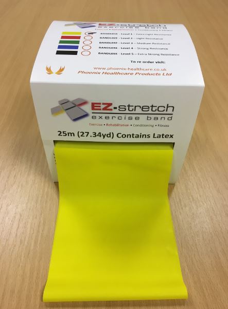 EZ-Stretch Latex Banding - 27.3 Yard 25 Metre - Phoenix Physio Supplies