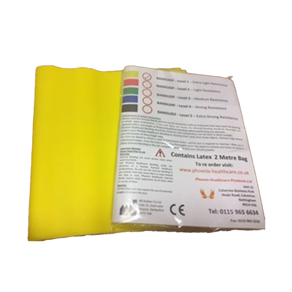 EZ-Stretch Latex Banding - 1.2 metre polybag - Phoenix Physio Supplies