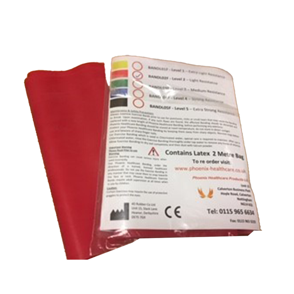 EZ-Stretch Latex Banding - 1.2 metre polybag - Phoenix Physio Supplies